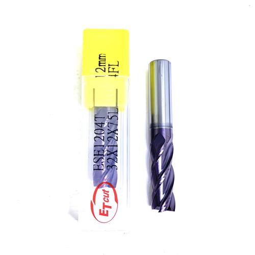 Jual Endmill 12 mm HRC55 carbide EtCut baru Endmill 12mm Et Cut HRC 55 ...
