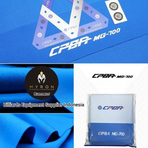 Jual Kain Laken Cpba Mg-700~Electric Blue~Billiard Cloth 9 Feet - Kota Tangerang - Myron ...