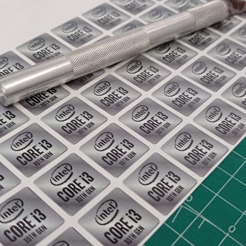 Jual Stiker Intel Core i3 Gen 3 Gen 4 Gen 6 Gen 7 Gen 10 Gen 11 i3 Gen3 ...