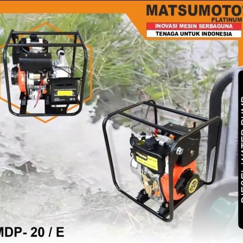 Jual POMPA AIR DIESEL ELEKTRIK / DIESEL WATER PUMP MDP-20 / E MATSUMOTO ...