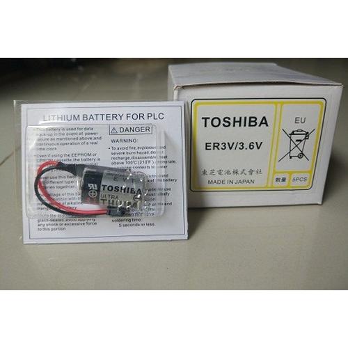 Jual TOSHIBA PLC ER3V 3.6V LITHIUM BATERAI PLUG - Kab. Bekasi - zipp ...