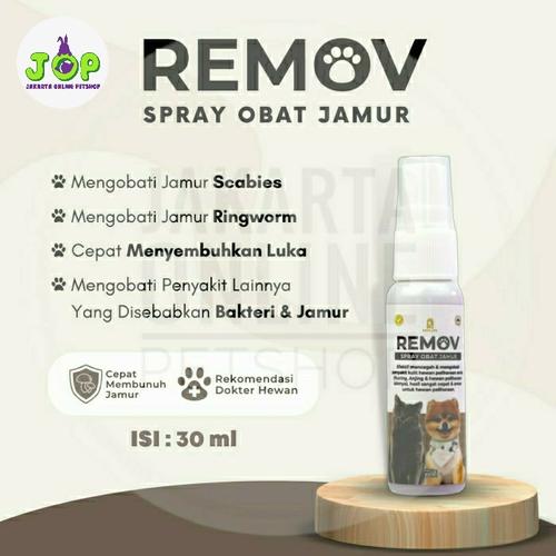 Jual REMOV OBAT JAMUR SPRAY scabies dan ringworm 30ml - Jakarta Selatan ...