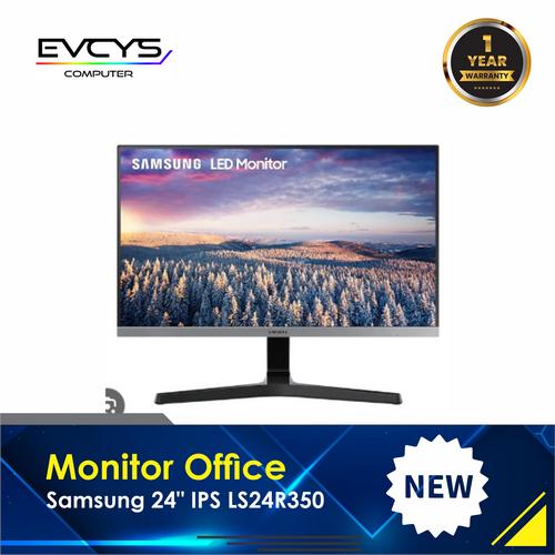 Jual Monitor Samsung 24" 75hz S24R350 IPS FHD HDMI LED (LS24R350FZE ...