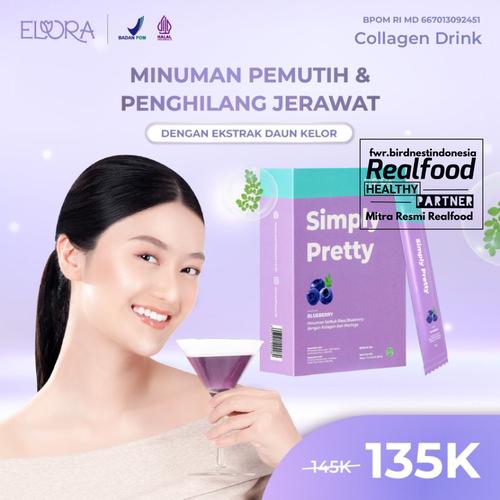 Jual Elora Collagen Beauty Drink Minuman Kolagen isi 1 Box Isi 12 ...