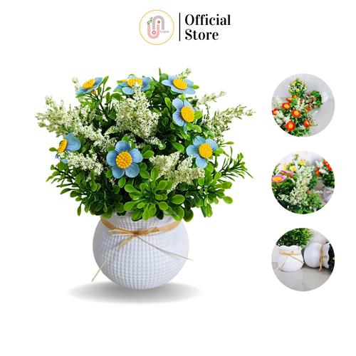 Promo Tanaman Hias Pot Bunga Daisy Mini Dekorasi Interior Rumah ...