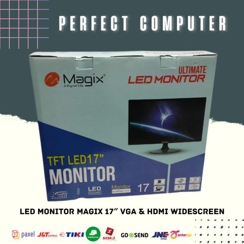 Jual LED Monitor Magix 17″ VGA & HDMI Widescreen - Kota Bandung ...