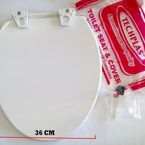 Jual Toilet Cover Tutup Closet Duduk Techplast Econ Model toto - Putih - Jakarta Utara ...