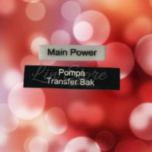 Jual Name Plate Panel Tag Control Listrik Custom Label Nameplate ...