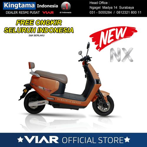 Promo Motor Listrik VIAR NX - PROMO- ORIGINAL - Orange, jakarta Cicil 0 ...