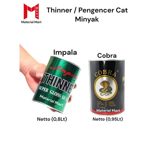 Jual Thinner Impala 1 Liter Asli | Pengencer Cat Minyak 1 Kg |Thinner ...