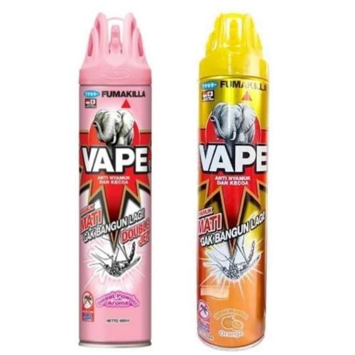 Jual VAPE Obat Nyamuk Semprot 600ml Aerosol - Merah Muda - Kota Bekasi ...