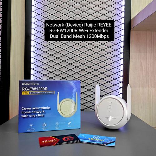 Jual Network (Device) Ruijie REYEE RG-EW1200R WiFi Extender Dual Band ...