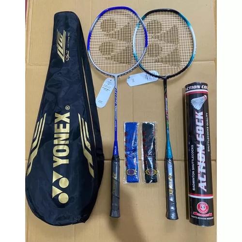 Jual paket raket badminton komplit original - 1 raket, grip - Kota ...