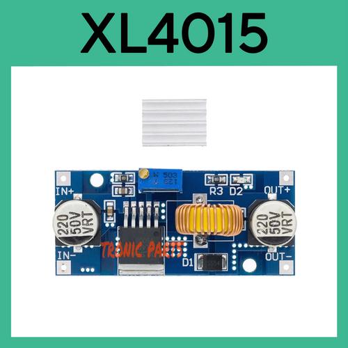 Jual XL4015 DC-DC Step Down 5A Buck Converter Module Voltage + Heatsink ...