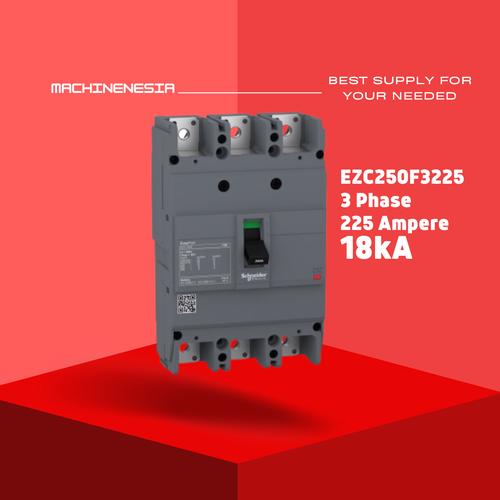 Jual MCCB 3P 225A 18kA SCHNEIDER EASYPACT EZC250F3225 3 PHASE 225 ...