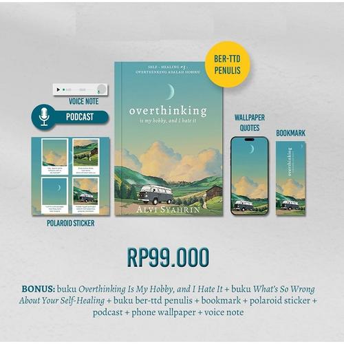 Jual BUKU SELFHEALING OVERTHINKING IS MY HOBBY AND I HATE IT - ALVI ...