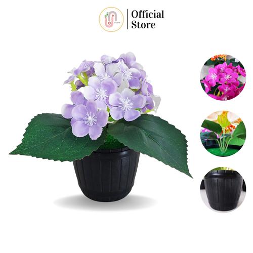 Jual Tanaman Hias Pot Bunga Mini Plastik Buatan Ornamen Dekorasi ...