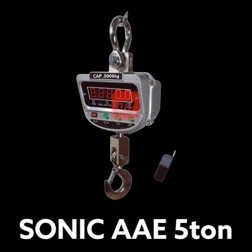 Jual Timbangan gantung SONIC AAE kap 5Ton, Crane scale industrial - Jakarta Barat - timbangan ...