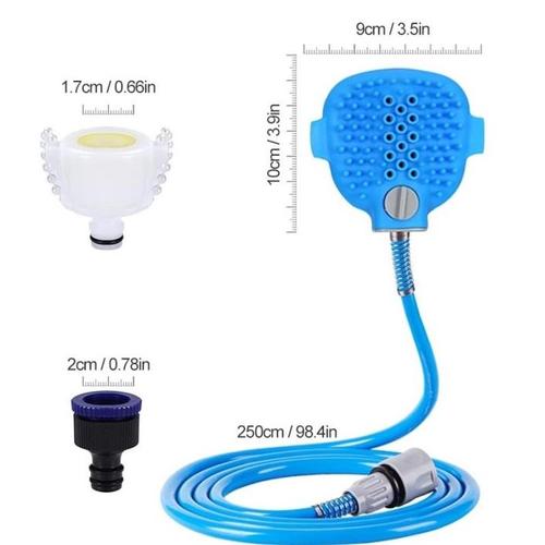 Jual Pet Shower Bathing Tool Alat Mandi Hewan Anjing Kucing Sikat ...