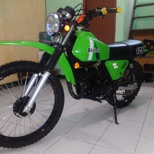 Jual KAWASAKI BINTER KE 125 1980 - SEPEDA MOTOR RESTORASI TRAIL ...