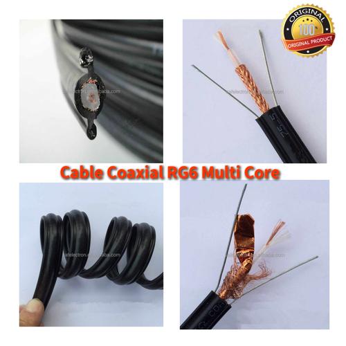 Jual Kabel Koaksial rg6 Lift Multi Core - Meteran/eceran - Jakarta ...