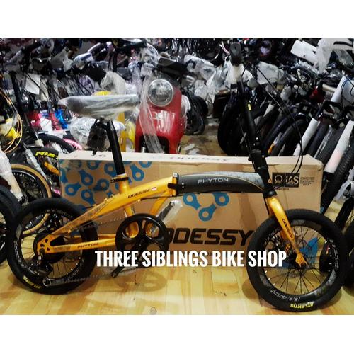 Jual SEPEDA LIPAT ODESSY PHYTON 7 SPEED DOUBLE CAKRAM 16 inch - Jakarta ...