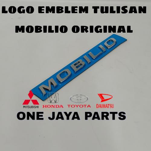 Jual logo emblem tulisan mobilio original - Jakarta Utara - One jaya ...