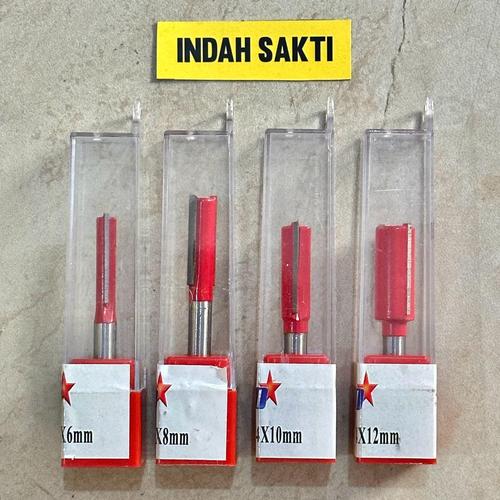 Jual LAZARO MATA PROFIL TRIMMER ROUTER LURUS STRAIGHT BIT 6 8 10 12 MM ...