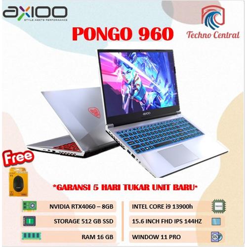 Jual axioo pongo 960 i9 13900h rtx 4060 8gb 16gb 512gb 15.6 f hd 144 hz ...