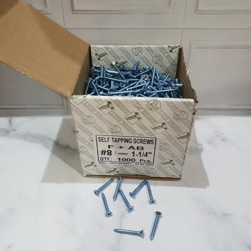 Jual Sekrup JF 8x11/4/Skrup FH/Sekrup Tapping Tapping Screws F+AB 8x1 1 ...