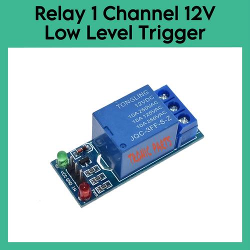 Jual 12V Relay 1 Channel Module for Arduino STM32 Raspy Low Level ...