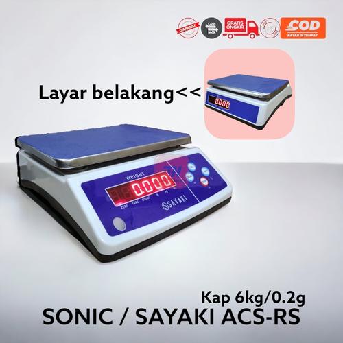 Jual Timbangan digital meja SAYAKI ACS-RS kap 6Kg / 0.2Gr - SAYAKI ...