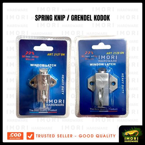 Jual MULLER Spring Knip Knife Grendel Kodok Gerendel Jendela Hasps ...