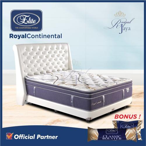 Jual Kasur Springbed Elite Royal Continental Full Set Kasur Hanya