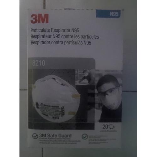 Jual MASKER N95 8210 merek 3M 20pcs - Kota Cilegon - abbeajjah | Tokopedia