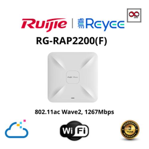 Jual Ruijie RAP2200F RAP-2200F RAP2200 AC1300 DualBand Ceiling Access ...