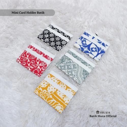Jual Batik Huza Dompet Kartu Mini Card Holder Batik - 1 - Kab. Sleman ...