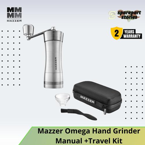 Jual Hand Grinder Mazzer Omega + Travel Kit / With Accesories Bag ...