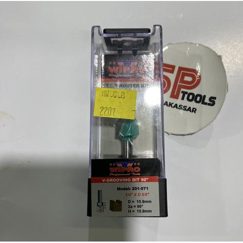 Jual MATA ROUTER / ROTER ACP V GROOVING 1/4" X 16MM 5/8" 90 DERAJAT ...