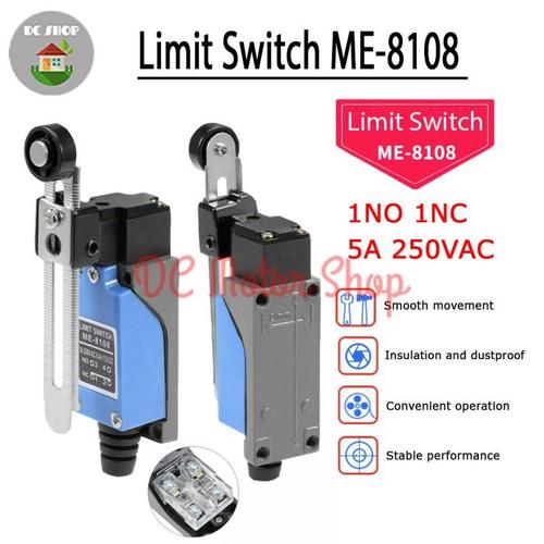 Jual Limit Switch Momentary Roller Switch 5A 250V 1NO 1NC TZ-8108/ME ...