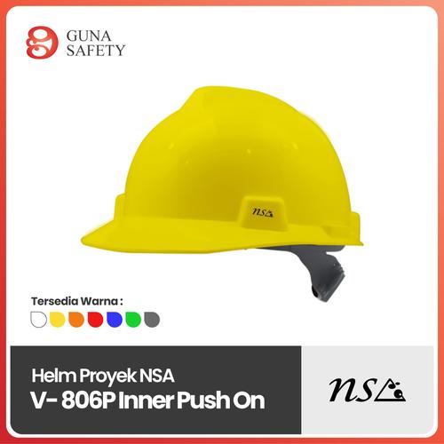 Jual Helm Proyek V-Gard Push-On Helm Safety NSA V-806P Standar SNI ...