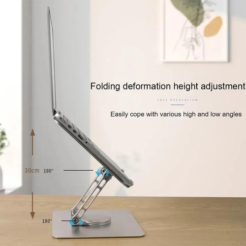 Promo 360° Rising Laptop Stand Full Aluminium Alloy - silver - Jakarta ...