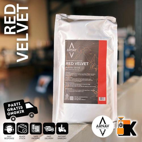 Jual 1 Pack Arnav Powder Drink Red Velvet Premium 1 KG - Kota Tangerang ...