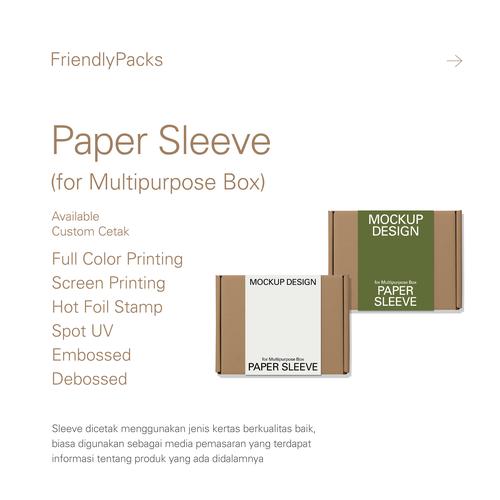 Jual Custom Cetak Desain Paper Belt / Sleeve Packaging Serbaguna - Art ...