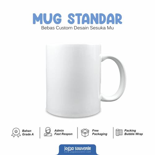 Jual Mug Standar Custom - Kota Yogyakarta - JogjaSouvenir.Indonesia ...