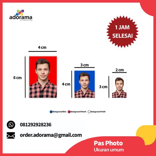 Jual Cuci Cetak Pas Foto Murah 2X3 | 3X4 | 4X6 - 2x3 cm, Doff - Jakarta ...