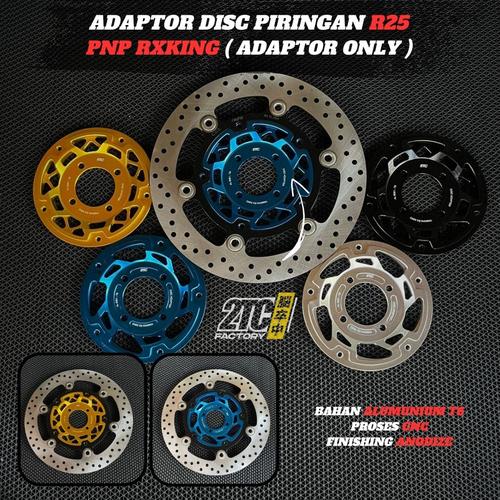 Jual ADAPTOR DISC PIRINGAN CAKRAM R25 PNP RXKING - SILVER, V1 - Kab ...
