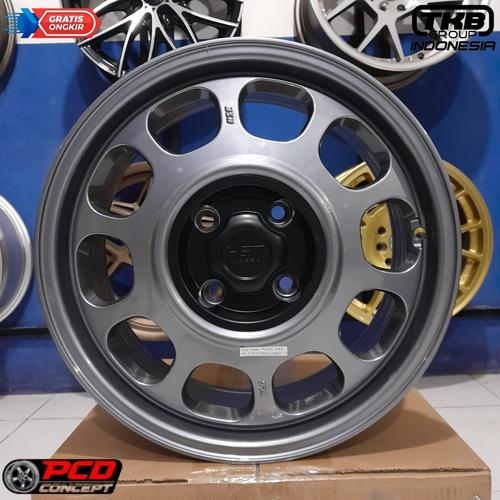 Jual VELG HSR KLG RING 16 AVANZA GLOSSY GREY VELG MEASTRO ACCORD PCD ...