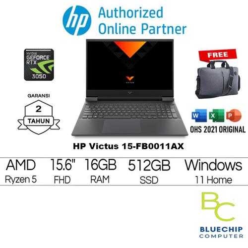 Jual Laptop HP Victus 15-FB0011AX RYZEN5-5600 16GB 512GB 15.6 FHD Win11 - Jakarta Pusat ...