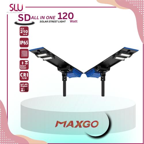 Jual Lampu Jalan Solar Sell 120 Watt Smart Pju Life Time 52.000 Hours ...